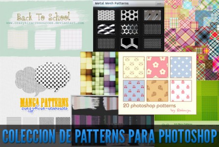 Colección de patterns para Photoshop | Diego Mattei Blog